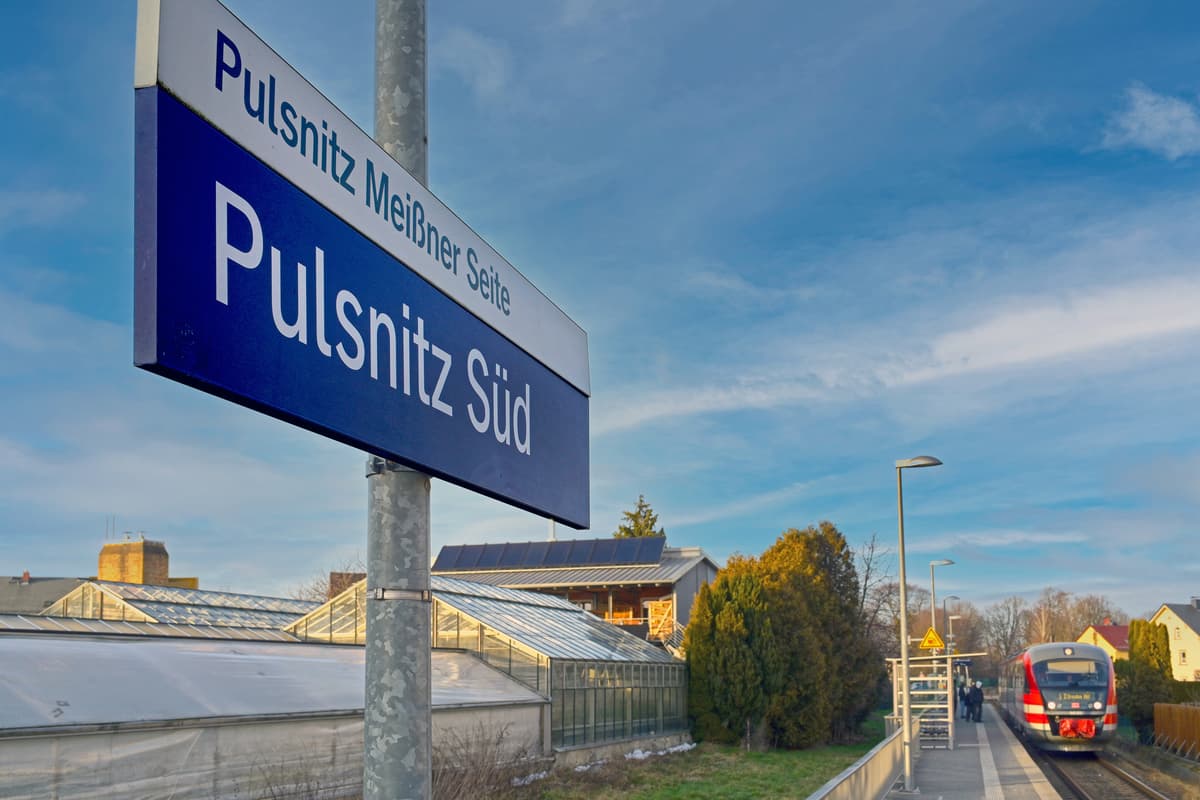 Der neue Zukunftsbahnhof Pulsnitz Süd